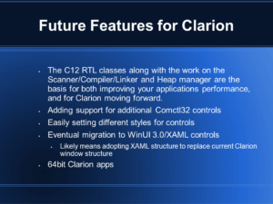 Clarion - Deliver your software on time, every time